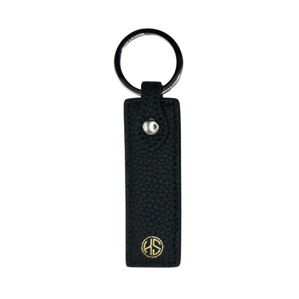 Leather Keychain with Custom Initials - Flagship Design - K-Studio